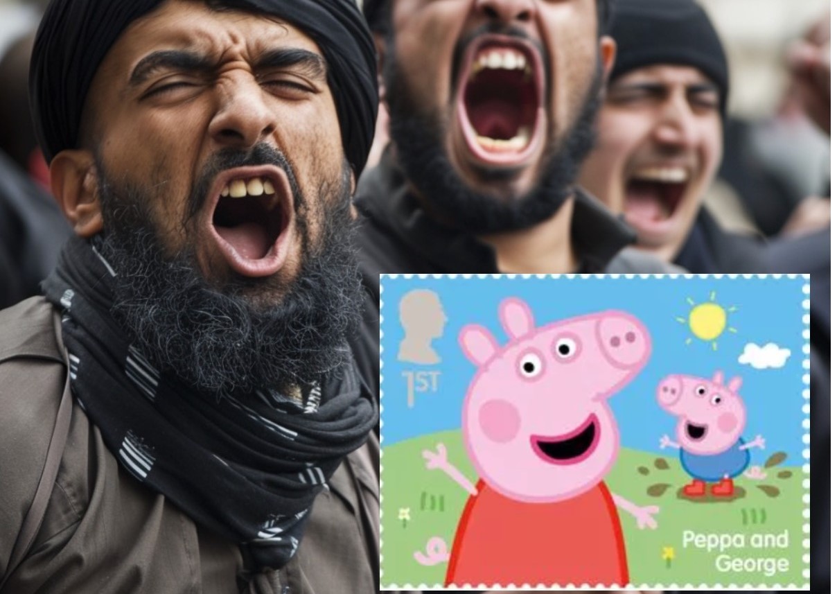 New Peppa Pig Stamps Declared "Islamophobic" | The Upper Lip